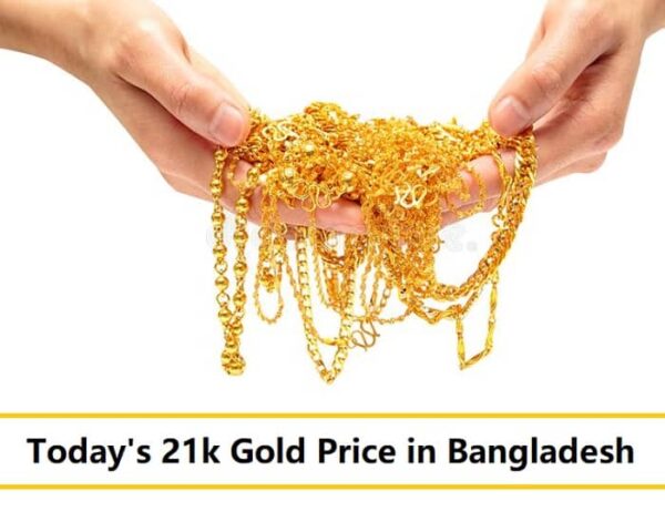 21k Gold Price in Bangladesh Today Per Vori, 1 Tola, 1 Gram